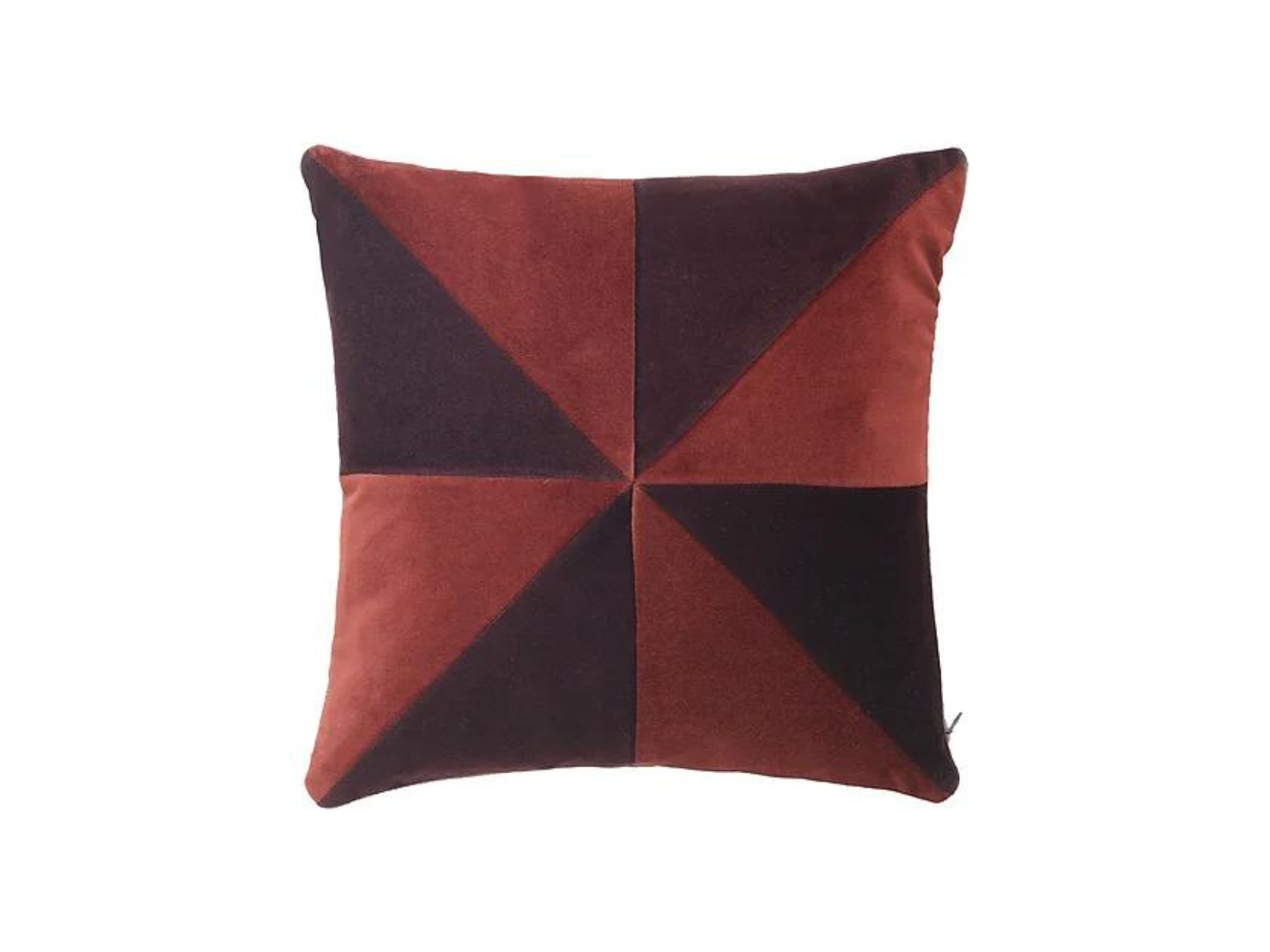Velvet Cushion Square 40x40cm – Suki Cushion in Wine/Aubergine ...
