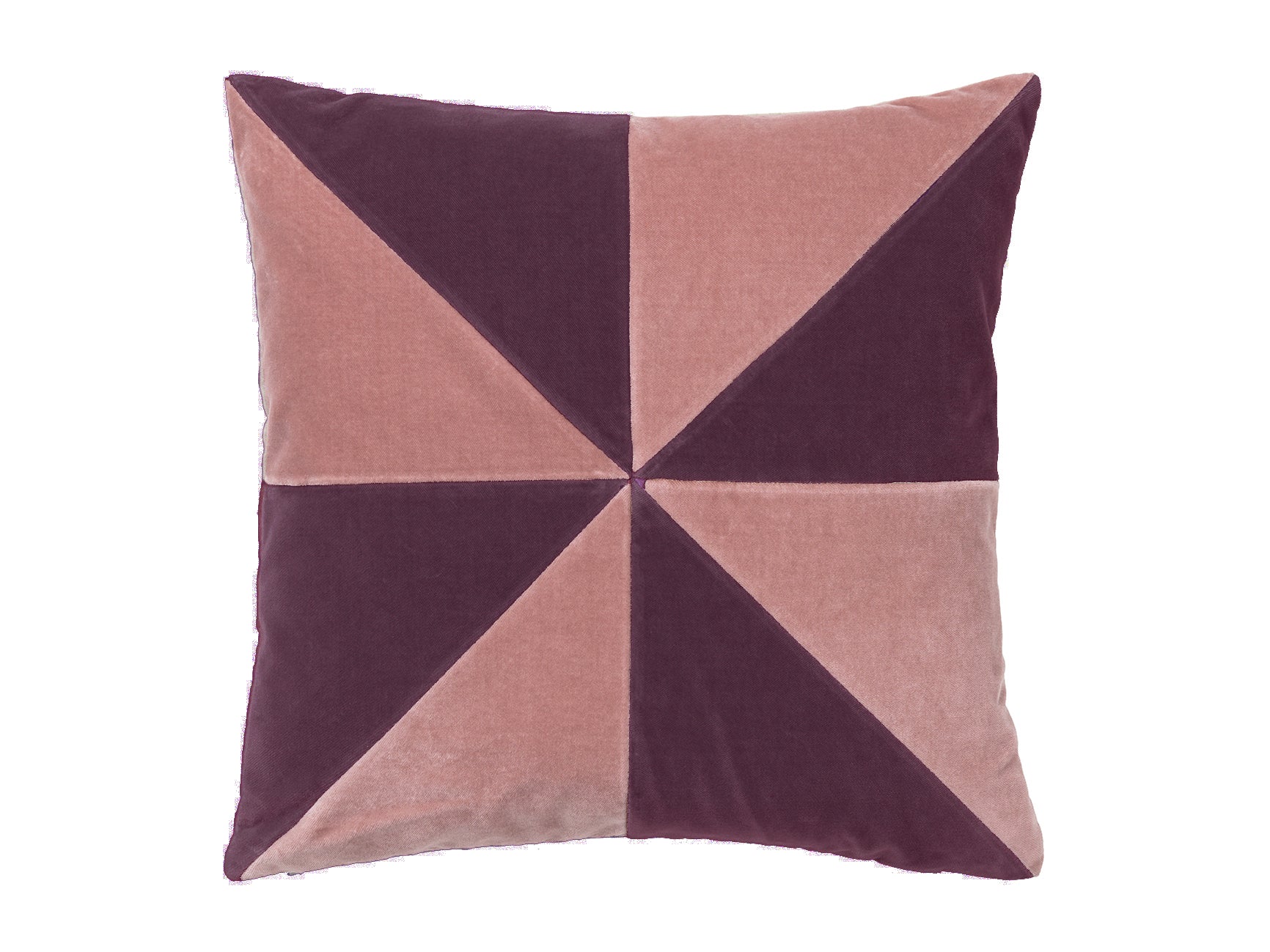 Velvet Cushion Square 40x40cm – Suki Cushion in Wine/Blush | Christina ...