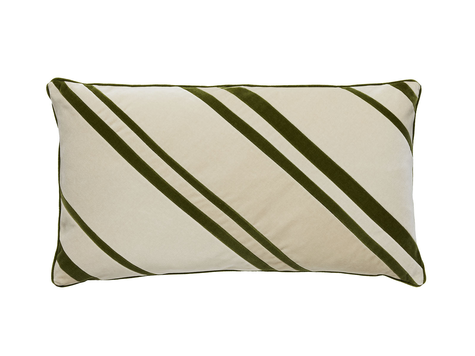 Premium velvet cushion - Maya Cushion in Leaves | Christina Lundsteen