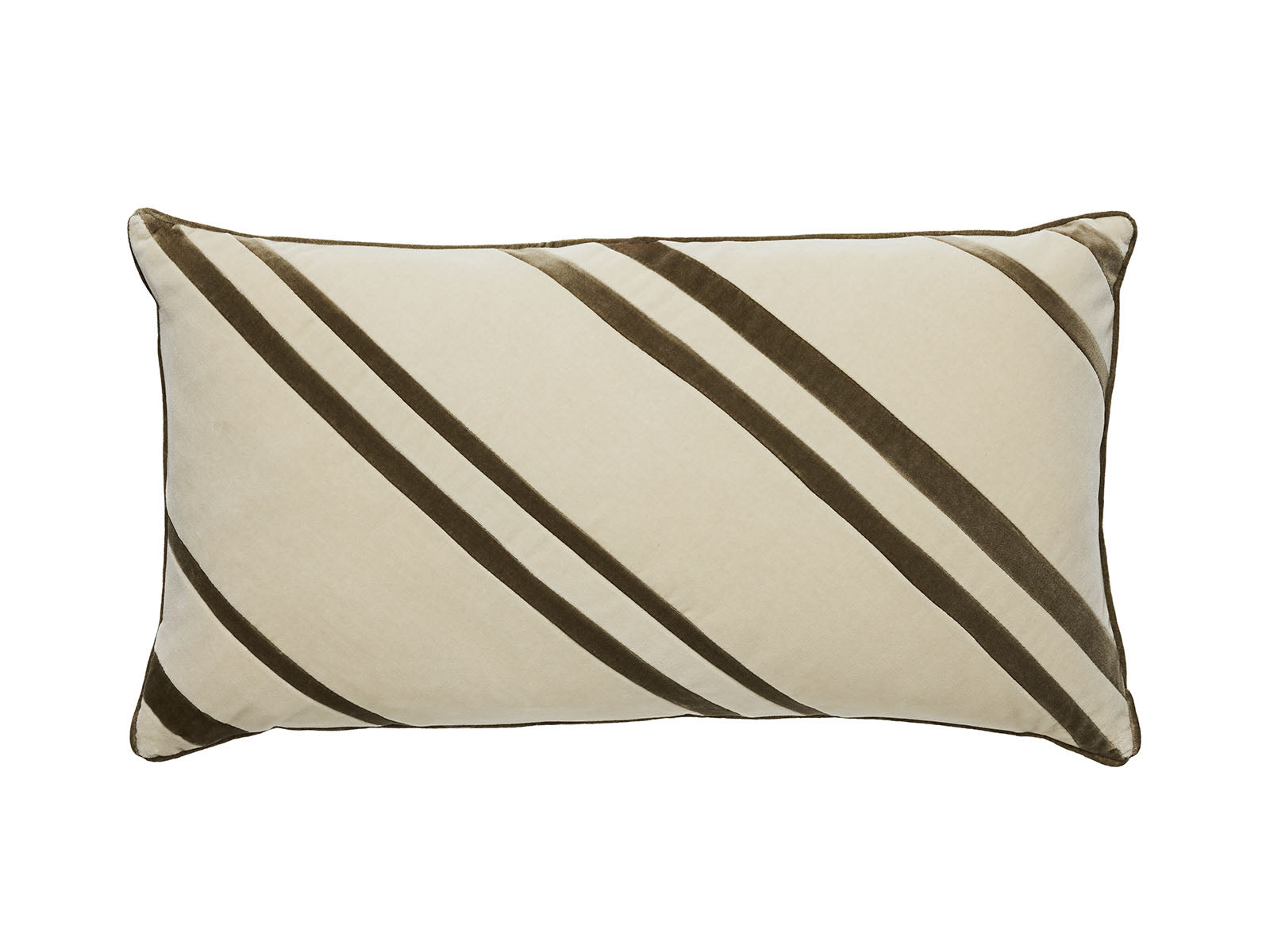 Premium velvet cushion - Maya Cushion in Taupe | Christina Lundsteen