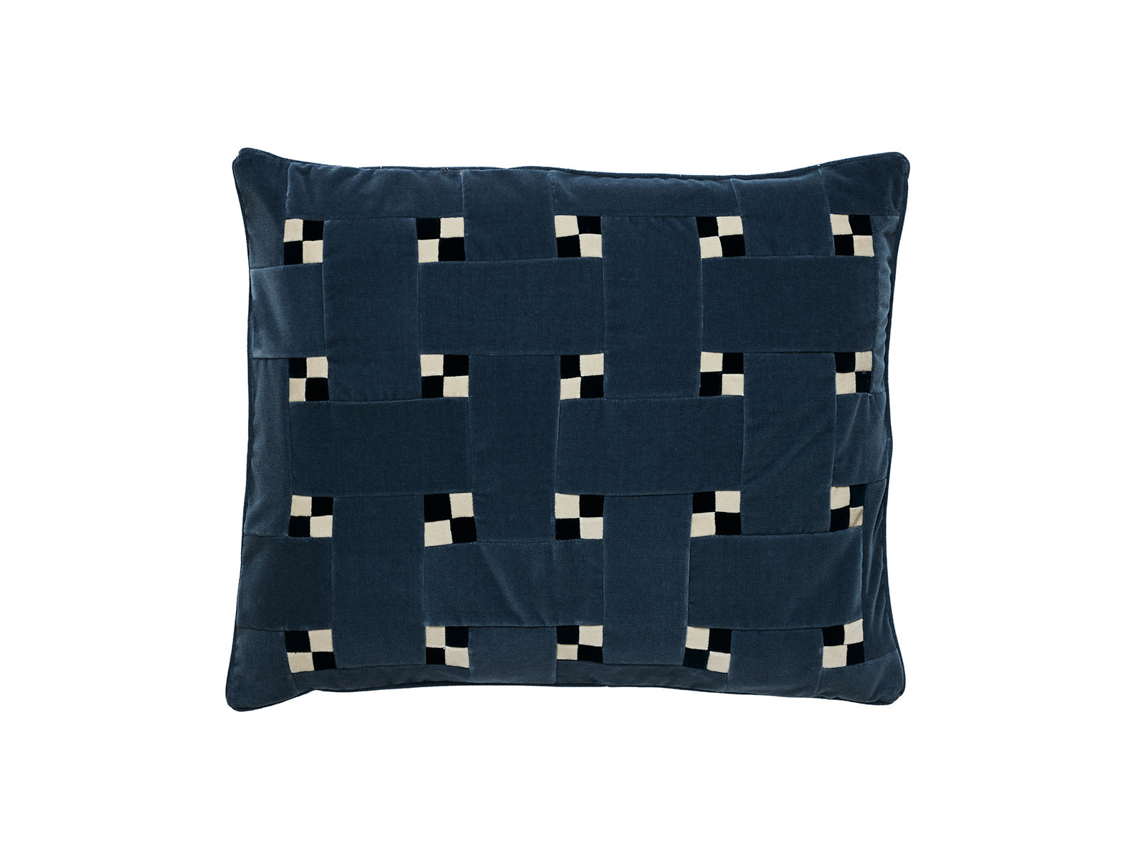 Luxury velvet cushion - Rosie Cushion in Silver Blue/New Petrol/Dusty ...
