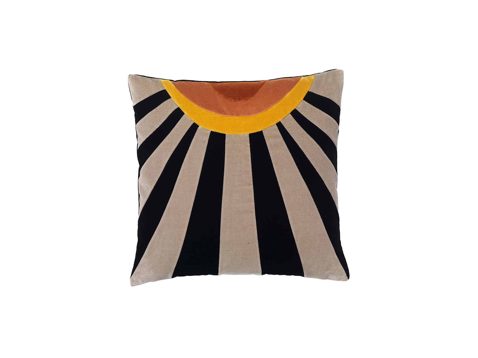 Handmade Cushion Square 40x40cm – Hazel Cushion in Light kit/Black ...