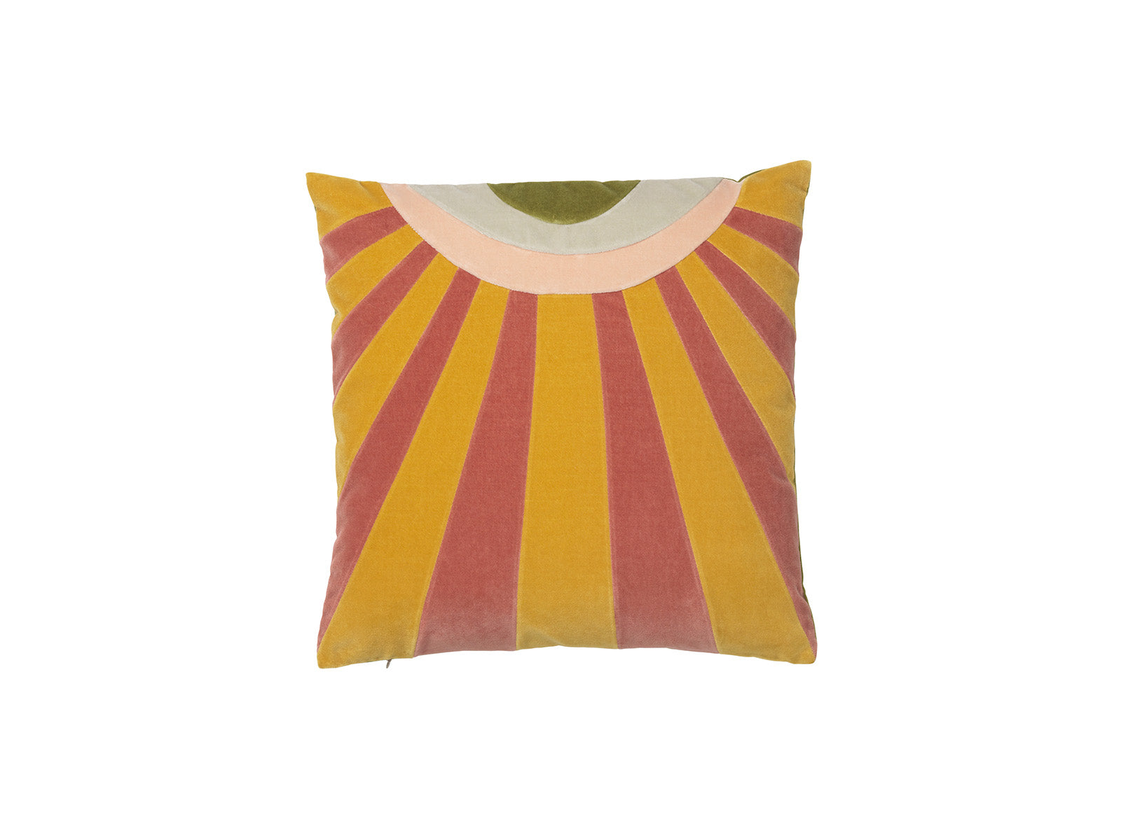 Designer Cushion Square 40x40cm – Hazel Cushion in Mustard/Blush ...